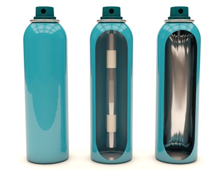 Aerosol packaging for sterile and medical products