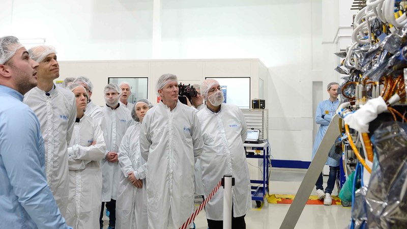 Airbus Portsmouth opens cleanroom to showcase revolutionary satellite