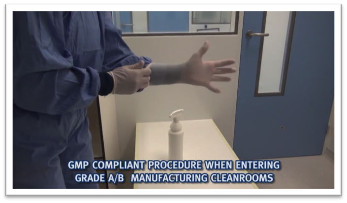clean room gowning process: gowning in the clean room – LXCM