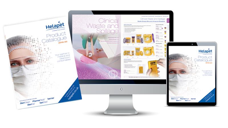 Helapet releases 2019-2020 cleanroom consumables catalogue