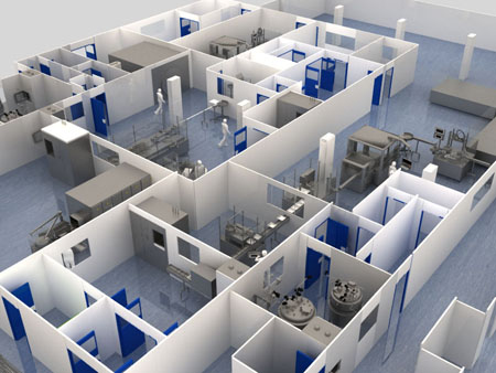 Selecting materials and components for cleanrooms