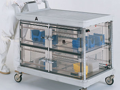 Terra introduces cleanroom desiccator transport cart