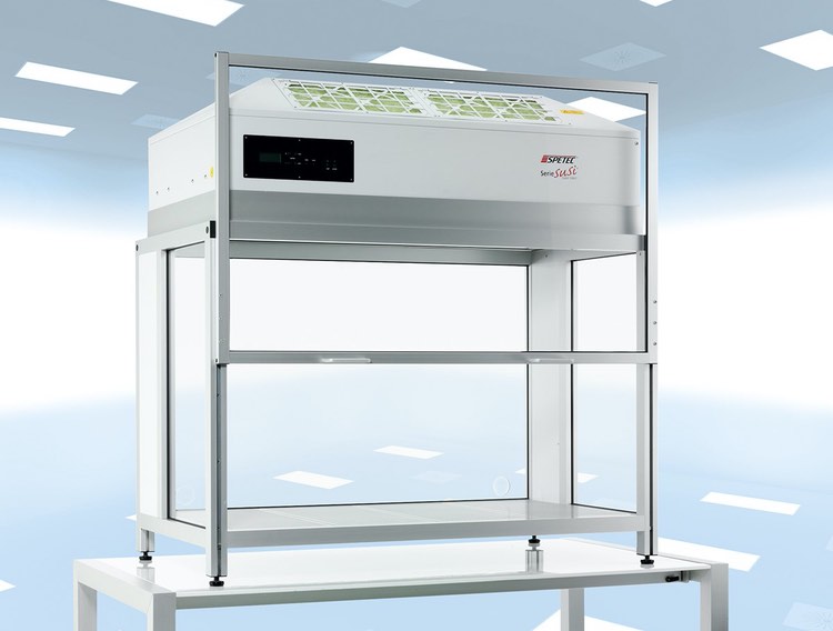 Spetec introduces cleanroom box with integrated extraction