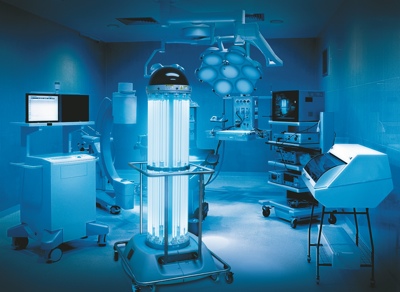 RDS uses iPad-controlled UV light robot to tackle hospital infections
